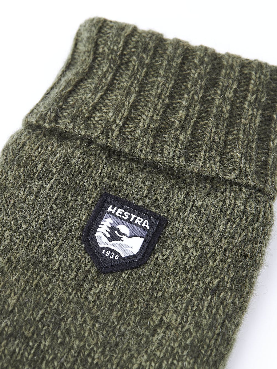 Hestra Basic Wool Glove in Olive