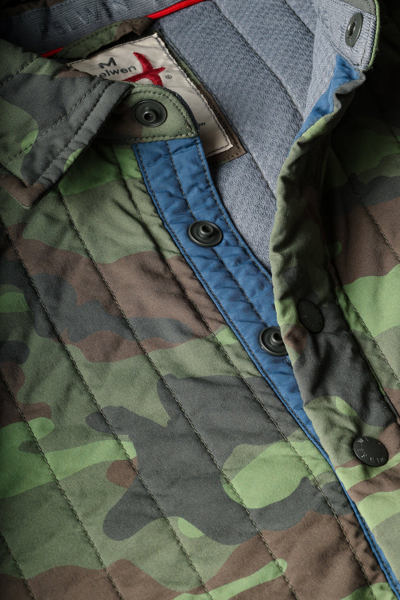 Relwen Polo-Jack in Bright Olive Camo